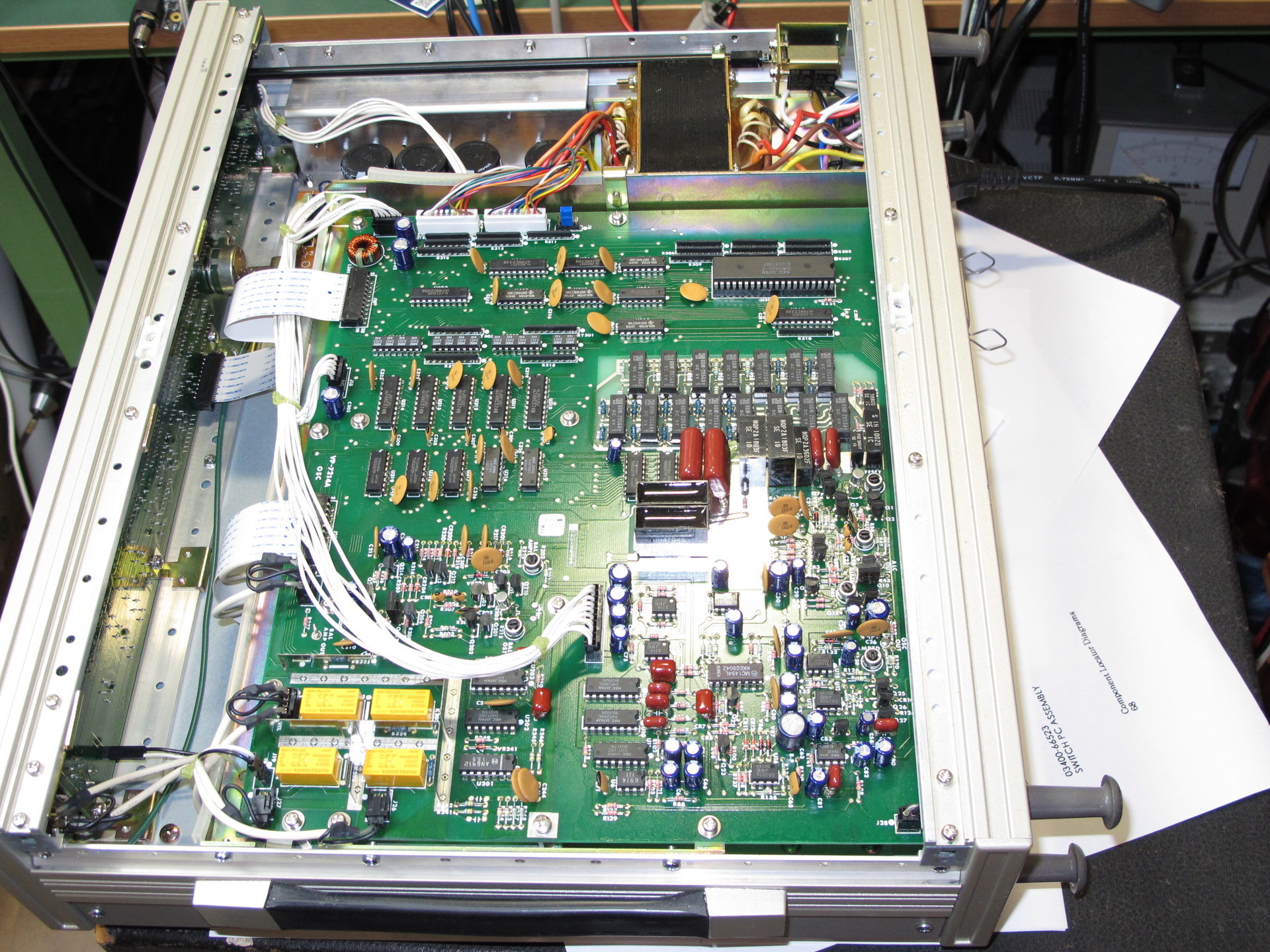 VP-7214A 超低ひずみ発振器の修理: EMISUKEの独り言