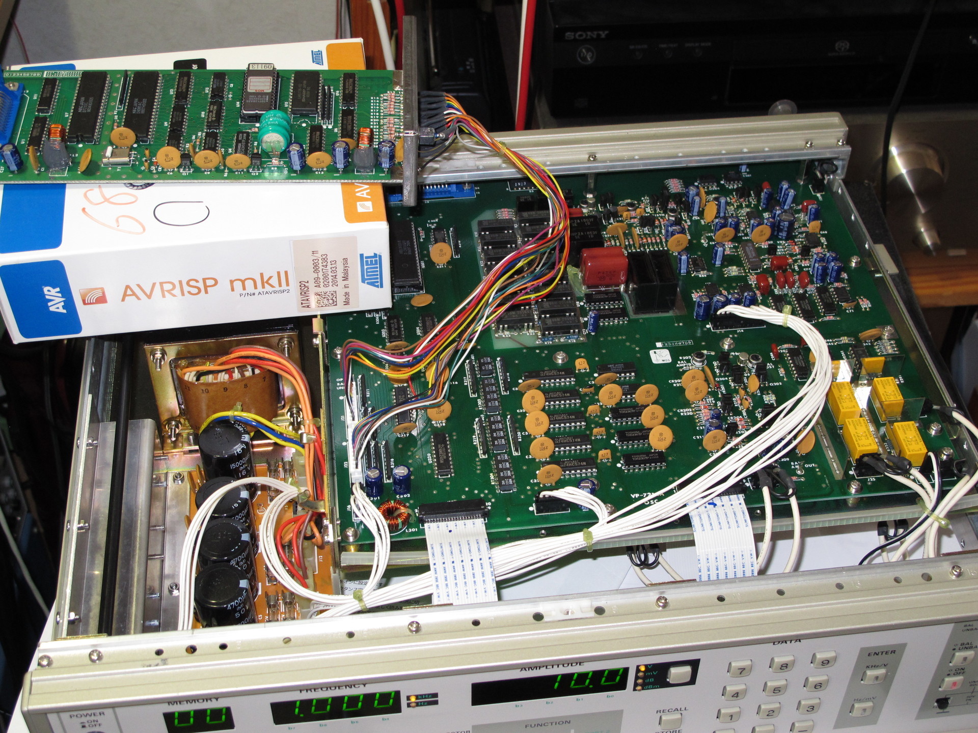 VP-7214A 超低ひずみ発振器の修理: EMISUKEの独り言